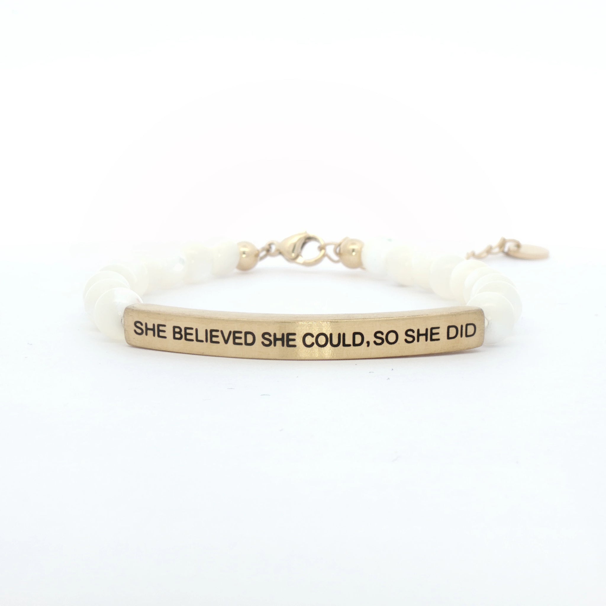 SHE BELIEVED SHE COULD SO SHE DID